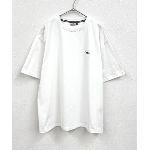 『タイムセール実施中』ZOZO問い合わせ番号:95349079ショップ:Outfitter lab，アウトフィッターラボブランド:T-MAC OUTING，ティーマック アウティング商品名:T-MAC ワンポイント刺繍　オーバーサイズ半袖T...