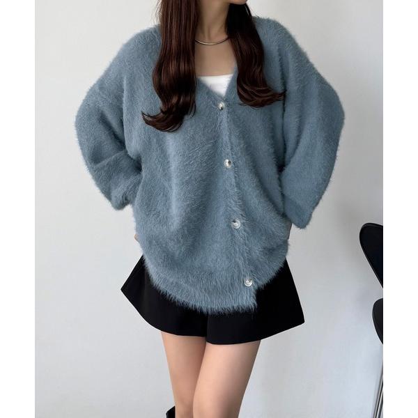 『タイムセール実施中』ZOZO問い合わせ番号:95349184ショップ:JUNOAH，ジュノアブランド:callautia，カラウティア商品名:薄手ニットシャギーカーディガン+ショートパンツSETカテゴリ:ジャケット/アウター>セット...