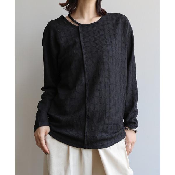 『セール実施中』ZOZO問い合わせ番号:95349325ショップ:select MOCA，セレクトモカブランド:select MOCA Et，セレクトモカエト商品名:【Et】Asymmetrical Neck Shirring Topsカテ...