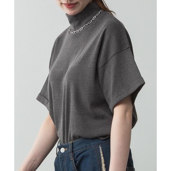 『タイムセール実施中』ZOZO問い合わせ番号:95379857ショップ:Ada.，エイダブランド:RCD，アールシーディー商品名:ハイネック半袖カットソーカテゴリ:トップス>Tシャツ/カットソーブランド品番:RCD-ATK-0133素...