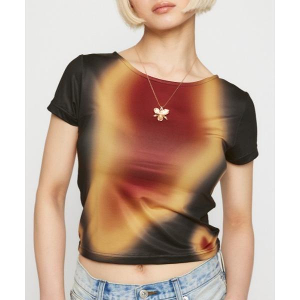 ZOZO問い合わせ番号:95380933ショップ:LAGUA GEM，ラグア ジェムブランド:LAGUA GEM，ラグアジェム商品名:BLURRED COMPACT トップスカテゴリ:トップス>Tシャツ/カットソーブランド品番:510...