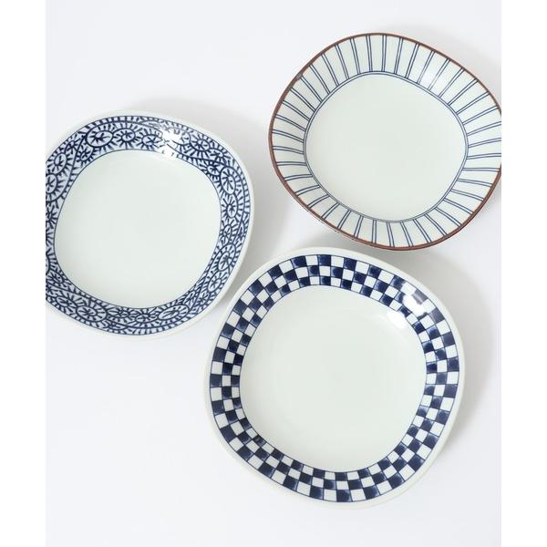 ZOZO問い合わせ番号:95381154ショップ:FUNALIVE，ファンアライブブランド:FUNALIVE，ファンアライブ商品名:藍屋 多用皿トリオ美濃焼カテゴリ:食器/キッチン>食器ブランド品番:STT-31065素材:磁器原産国...