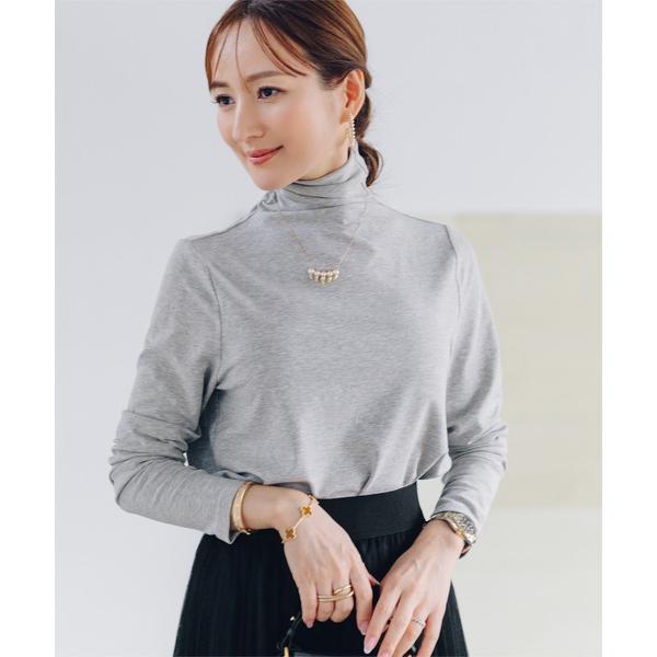 ZOZO問い合わせ番号:95381923ショップ:ur's，ユアーズブランド:ur's，ユアーズ商品名:ボトルネックラウンドヘムプルオーバーカテゴリ:トップス>Tシャツ/カットソーブランド品番:BGXN2249素材:レーヨン 94% ...