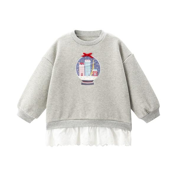 『タイムセール実施中』ZOZO問い合わせ番号:95382465ショップ:Combi mini，コンビミニブランド:combimini，コンビミニ商品名:カノコ裏起毛ロング丈BIGトレーナーカテゴリ:トップス>スウェットブランド品番:5...