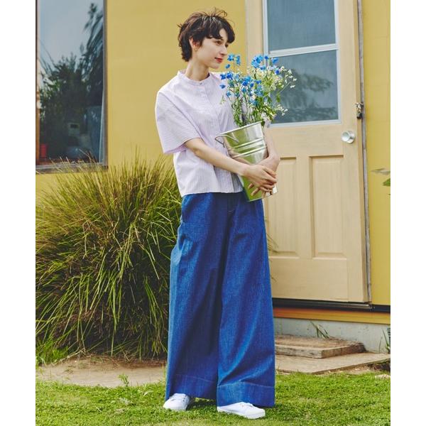 『セール実施中』ZOZO問い合わせ番号:95383392ショップ:human woman，ヒューマンウーマンブランド:human woman，ヒューマンウーマン商品名:◆【4サイズ展開】ライトオンスデニムツイストバギーパンツカテゴリ:パンツ...