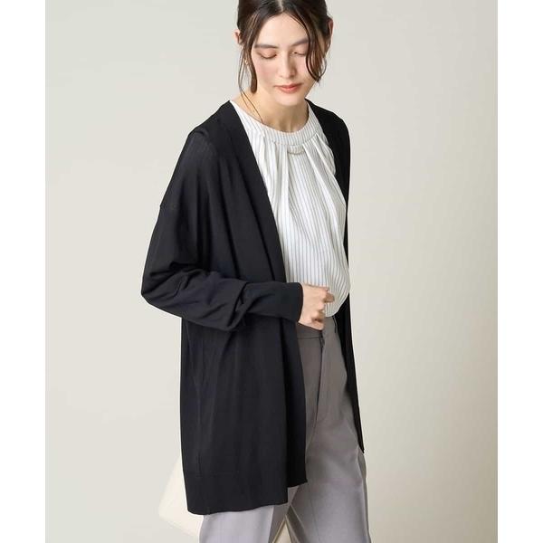 『セール実施中』ZOZO問い合わせ番号:95413907ショップ:a.v.v，アー・ヴェ・ヴェブランド:a.v.v，アーヴェヴェ商品名:【UVカット】さらさらタッチミドル丈トッパーカーディガンカテゴリ:トップス>カーディガン/ボレロブ...