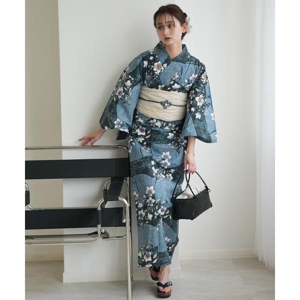 『タイムセール実施中』ZOZO問い合わせ番号:95414578ショップ:utatane，ウタタネブランド:utatane，ウタタネ商品名:ひとりで着れる！かんたん二部式浴衣セット utatane 国内染色カテゴリ:水着/着物・浴衣>浴...