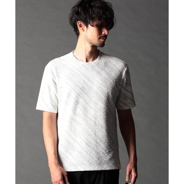 ZOZO問い合わせ番号:95414804ショップ:NICOLE，ニコルブランド:NICOLE CLUB FOR MEN，ニコルクラブフォーメン商品名:【２５モデルEC限定再販売】ゼブラ柄スプレー風ぼかしプリントTシャツカテゴリ:トップス&g...