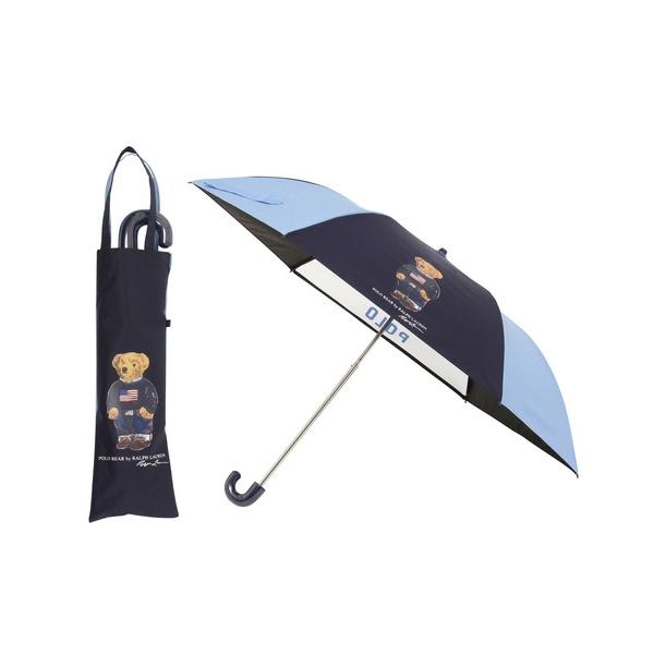 ZOZO問い合わせ番号:95414826ショップ:MOONBAT，ムーンバットブランド:POLO RALPH LAUREN，ポロ ラルフ ローレン，MOONBAT，ムーンバット商品名:キッズ 遮光 晴雨兼用折りたたみ日傘 ”ポロベア カラー...