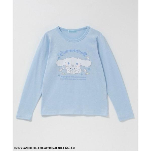 『タイムセール実施中』ZOZO問い合わせ番号:95415226ショップ:Mac-House，マックハウスブランド:sanrio，サンリオ，Mac-House，マックハウス商品名:Sanrio シナモロール プリント長袖Tシャツカテゴリ:トッ...
