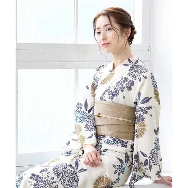 『タイムセール実施中』ZOZO問い合わせ番号:95416185ショップ:SOUBIEN，ソウビエンブランド:SOUBIEN，ソウビエン商品名:【floro by SOUBIEN】浴衣2点セット （浴衣＋半幅帯)カテゴリ:水着/着物・浴衣&g...