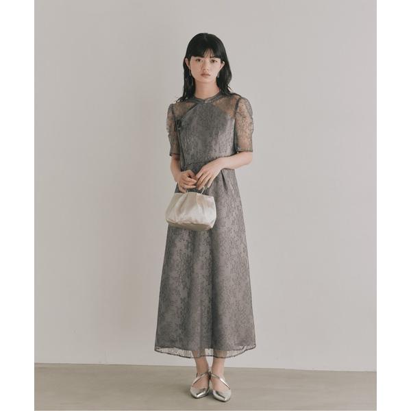 ZOZO問い合わせ番号:95416469ショップ:kaene，カエンブランド:kaene，カエン商品名:マオカラーレースドレス【結婚式 二次会 同窓会 謝恩会 お呼ばれドレス】カテゴリ:ワンピース/ドレス>ドレスブランド品番:1010...