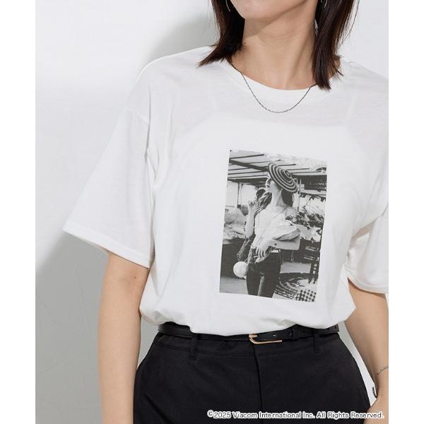 ZOZO問い合わせ番号:95417236ショップ:Pierrot，ピエロブランド:Pierrot，ピエロ商品名:【EMILY IN PARIS】フォトプリントTシャツカテゴリ:トップス>Tシャツ/カットソーブランド品番:yg2505-...