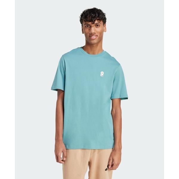 『タイムセール実施中』ZOZO問い合わせ番号:95448079ショップ:adidas，アディダスブランド:adidas，アディダス商品名:ドッグ ソックスパッチ グラフィック 半袖Tシャツ / M DOG SOCK Tシャツ / アディダス...