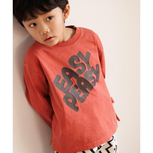 『セール実施中』ZOZO問い合わせ番号:95448810ショップ:MAKE YOUR DAY，メイクユアデイブランド:MAKE YOUR DAY，メイクユアデイ商品名:EASY PEASY製品染め長袖Tシャツ■80〜140cmカテゴリ:トッ...