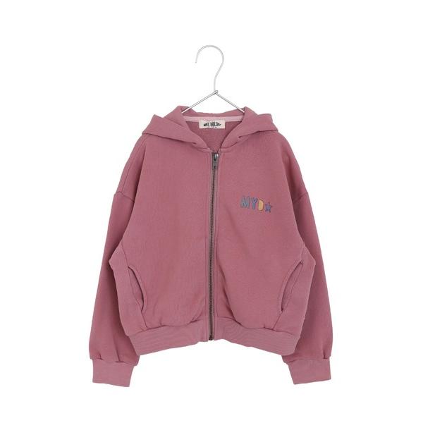 『セール実施中』ZOZO問い合わせ番号:95448924ショップ:MAKE YOUR DAY，メイクユアデイブランド:MAKE YOUR DAY，メイクユアデイ商品名:バックロゴジップアップフーディー■80〜140cmカテゴリ:トップス&g...