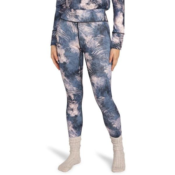 『セール実施中』ZOZO問い合わせ番号:95449210ショップ:ROXY/QUIKSILVER，ロキシー/クイックシルバーブランド:ROXY，ロキシー商品名:DAYBREAK BRUSHED PAN /ロキシー総柄スキースノーボード吸湿速...