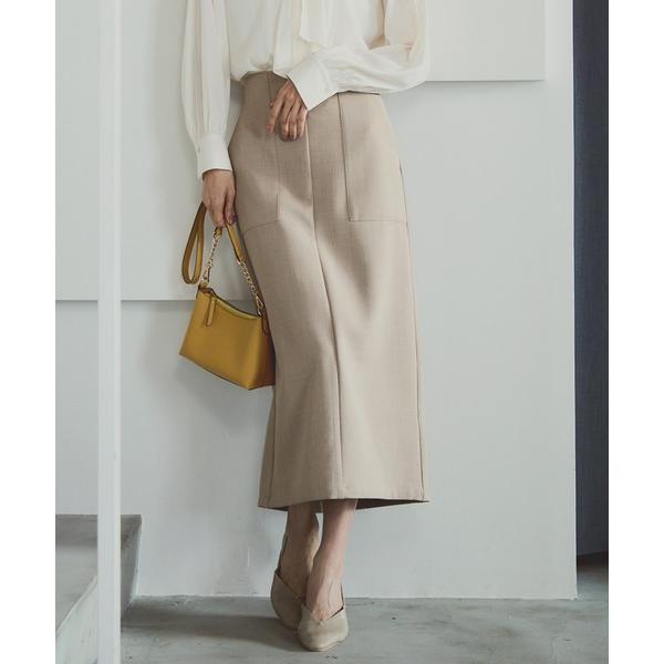 『セール実施中』ZOZO問い合わせ番号:95449884ショップ:ROPE' PICNIC，ロぺピクニックブランド:ROPE' PICNIC，ロペピクニック商品名:フロントポケットアイラインスカートカテゴリ:スカート>スカートブランド...