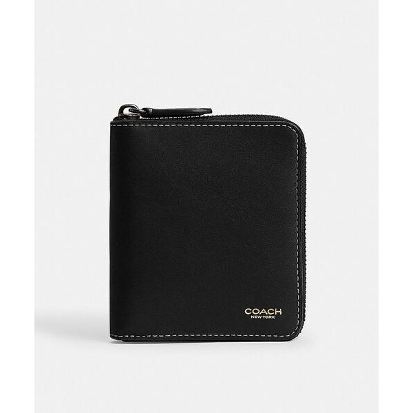 ZOZO問い合わせ番号:95450192ショップ:COACH，コーチブランド:COACH，コーチ商品名:ジップ アラウンド コイン ウォレットカテゴリ:財布/小物>財布ブランド品番:CBH71 BLK素材:牛革原産国:インド製カラー:...