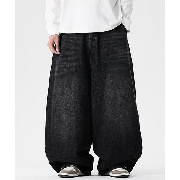 ZOZO問い合わせ番号:95451533ショップ:BUFFALO BOBS，バッファローボブズブランド:JOHNNY WOLF，ジョニーウルフ商品名:LYRA ワイドバギー バルーン バレル デニムパンツカテゴリ:パンツ>デニムパンツ...