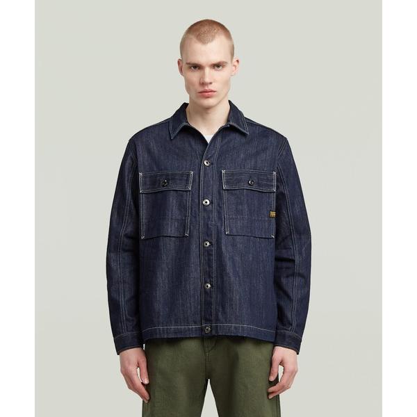 『タイムセール実施中』ZOZO問い合わせ番号:95451696ショップ:G-STAR RAW，ジースター・ロゥブランド:G-STAR，ジースター商品名:MOSA OVERSHIRT/デニムシャツジャケット/ワンウォッシュデニムカバーオールカ...