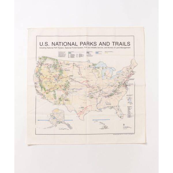 ZOZO問い合わせ番号:95452560ショップ:UNBILLION，アンビリオンブランド:cachenez，カシュネ商品名:カシュネ cache nez / The Printed Image BANDANA Topographicカテゴ...