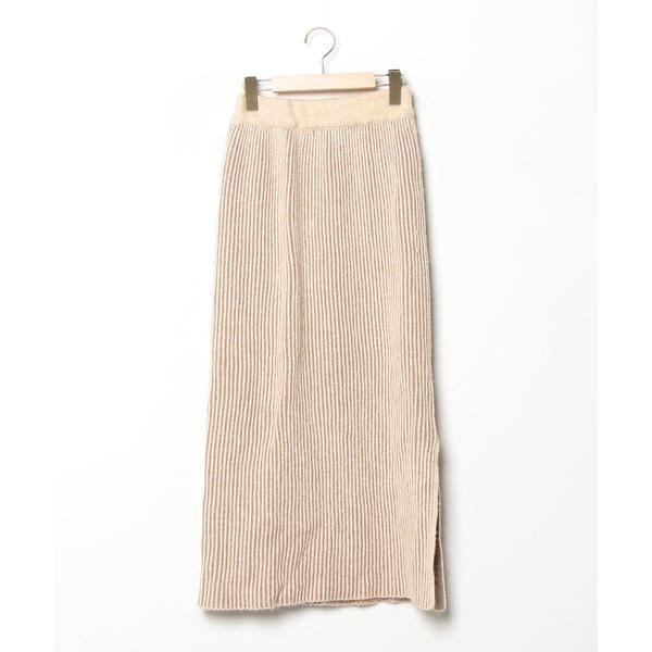 『セール実施中』参考価格：9，790円発売時期：2022年11月コンディション：C（やや使用感あり）使用感があり、やや気になる傷や汚れがあるアイテム前身頃：ひきつれセットアイテム片方：欠損参考商品名：【megコラボ】バイカラーリブ編みニット...