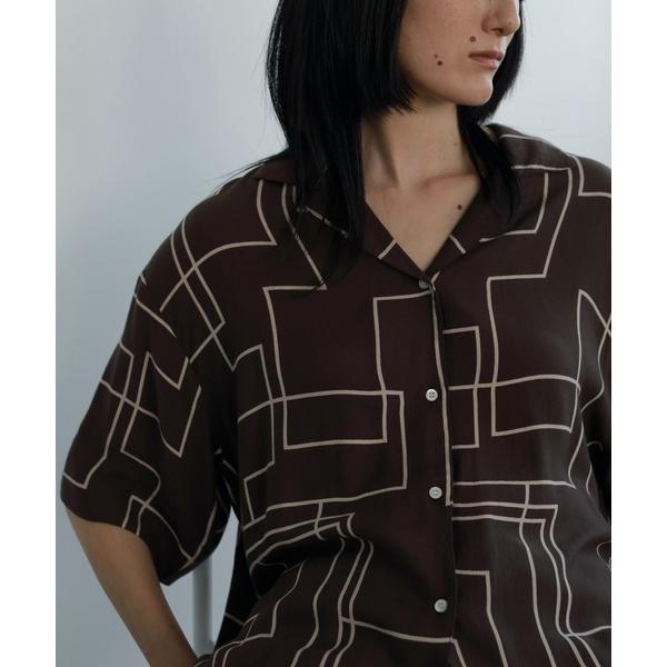 『セール実施中』ZOZO問い合わせ番号:95482918ショップ:anuke，アンヌークブランド:anuke，アンヌーク商品名:Geometric Opencollar Shirtsカテゴリ:トップス>シャツ/ブラウスブランド品番:6...