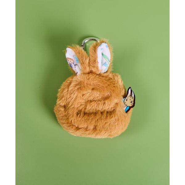 ZOZO問い合わせ番号:95484039ショップ:salle de bal，サルデバルブランド:salle de bal，サルデバル商品名:【 PETER RABBIT / ピーターラビット 】 耳付きカラビナミニポーチ フラワー　NJIカ...