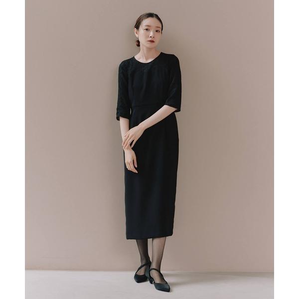 『セール実施中』ZOZO問い合わせ番号:95484221ショップ:kaene，カエンブランド:kaene，カエン商品名:レースコンビフォーマルワンピース［ブラックフォーマル対応］冠婚葬祭 礼服 喪服 入学式 卒業式 七五三 お宮参りカテゴリ...