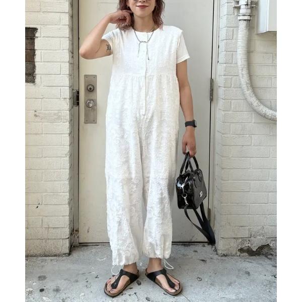 『セール実施中』ZOZO問い合わせ番号:95516318ショップ:ROSE BUD，ローズバッドブランド:ROSE BUD，ローズバッド商品名:SLEEVELESS JACQUARD COMBINAISONカテゴリ:オールインワン・サロペッ...