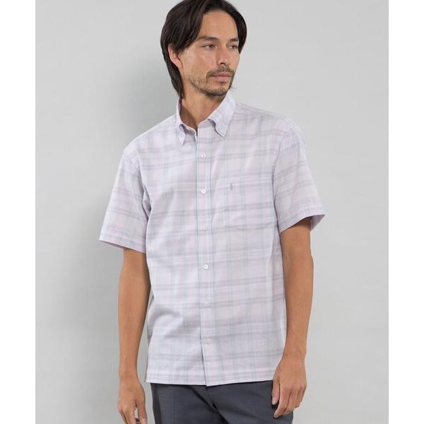 『タイムセール実施中』ZOZO問い合わせ番号:95516396ショップ:MACKINTOSH LONDON，マッキントッシュ ロンドンブランド:MACKINTOSH LONDON，マッキントッシュ ロンドン商品名:パナマチェック半袖ボタンダ...