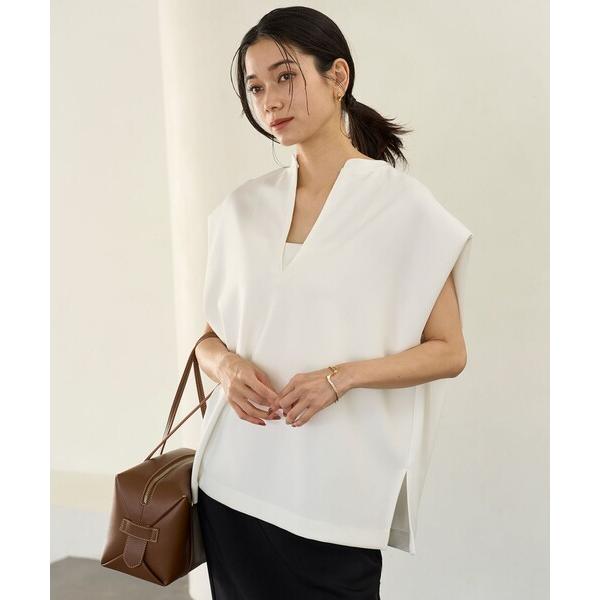 『セール実施中』ZOZO問い合わせ番号:95516775ショップ:UNFILO，アンフィーロブランド:UNFILO，アンフィーロ商品名:BEAUTY FORM JERSEY Light キーネックトップスカテゴリ:トップス>Tシャツ/...