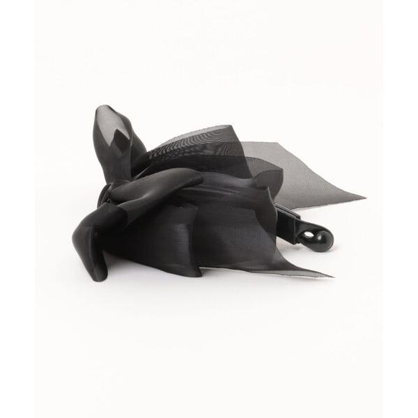 ZOZO問い合わせ番号:95577740ショップ:con affetto，コンアフェットブランド:con affetto(select)，コンアフェットセレクト商品名:リボンバナナクリップ／ヘアクリップカテゴリ:ヘアアクセサリー>バレ...