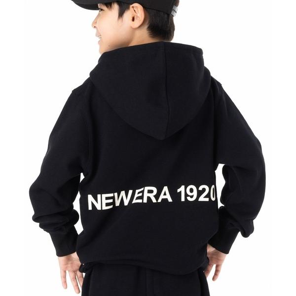 ZOZO問い合わせ番号:95579162ショップ:ONSPOTZ，オンスポッツブランド:NEW ERA，ニューエラ商品名:ニューエラキッズ スウェットパーカー ナンバリングロゴ 裏毛カテゴリ:トップス>パーカーブランド品番:14693...
