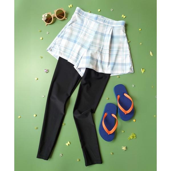 ZOZO問い合わせ番号:95579178ショップ:OSYAREVO，オシャレボブランド:OSYAREVO，オシャレボ商品名:【紫外線カット率99％以上】キッズ レギンス 一体型 ショートパンツ 体型カバー 水陸両用カテゴリ:水着/着物・浴衣...