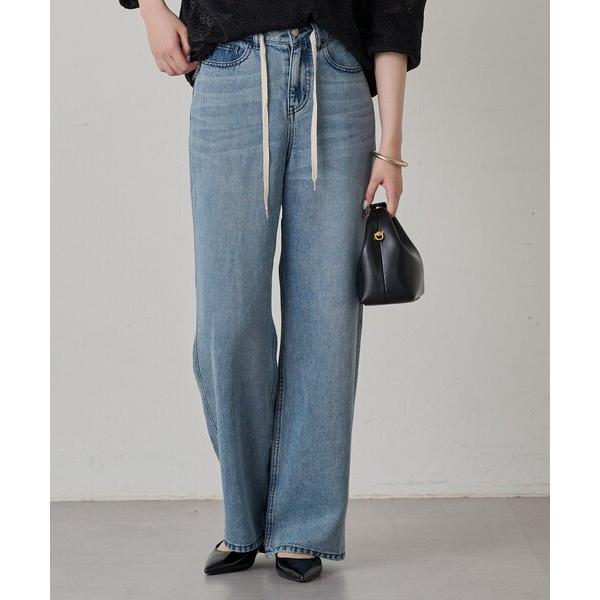 『タイムセール実施中』ZOZO問い合わせ番号:95579376ショップ:LOUNGEDRESS，ラウンジドレスブランド:LOUNGEDRESS，ラウンジドレス商品名:ライトドロストデニムパンツカテゴリ:パンツ>デニムパンツブランド品番...