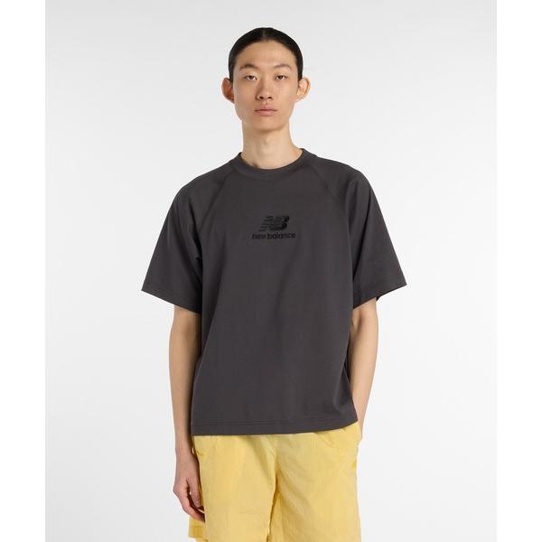 『タイムセール実施中』ZOZO問い合わせ番号:95579561ショップ:New Balance，ニューバランスブランド:New Balance，ニューバランス商品名:NB Grey ロゴ Tシャツカテゴリ:トップス>Tシャツ/カットソ...