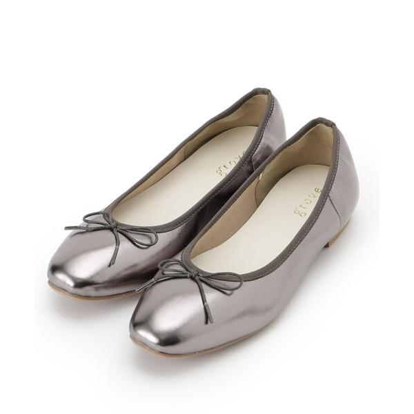 『タイムセール実施中』ZOZO問い合わせ番号:95579681ショップ:grove，グローブブランド:grove，グローブ商品名:最終お値下げ！！【人間工学】つつまれフィットバレエシューズ （抗菌防臭加工裏地使用）カテゴリ:シューズ>...