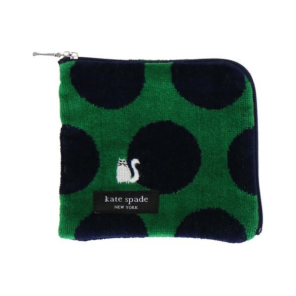 ZOZO問い合わせ番号:95580113ショップ:INTERMODE KAWABE，インターモードカワベブランド:kate spade new york，ケイトスペード ニューヨーク商品名:ファスナー付きタオルカテゴリ:財布/小物>ハ...