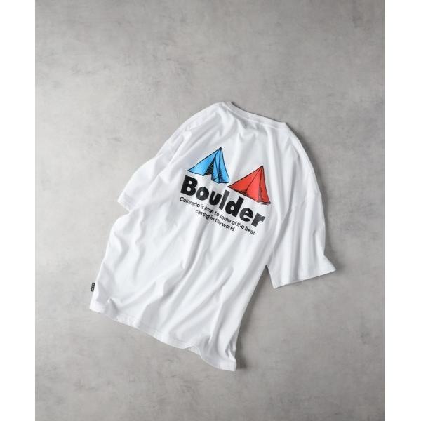 『タイムセール実施中』ZOZO問い合わせ番号:95610415ショップ:Right-on，ライトオンブランド:CAMP7，キャンプセブン，Right-on，ライトオン商品名:【CAMP7】バックテントロゴプリントＴシャツカテゴリ:トップス&...