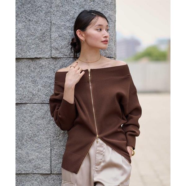 『タイムセール実施中』ZOZO問い合わせ番号:95611350ショップ:ur's，ユアーズブランド:ur's，ユアーズ商品名:ダブルファスナーニットプルオーバーカテゴリ:トップス>ニット/セーターブランド品番:BGXU1887素材:ポ...