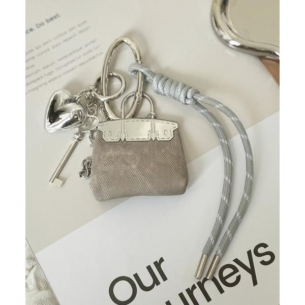 『セール実施中』ZOZO問い合わせ番号:95611465ショップ:RiNc，リンクブランド:NOLITA LABORATORY，ノリータラボラトリー商品名:【 NOLITA / ノリータ 】リアル バッグ モチーフ チャーム ハート 鍵 ロ...