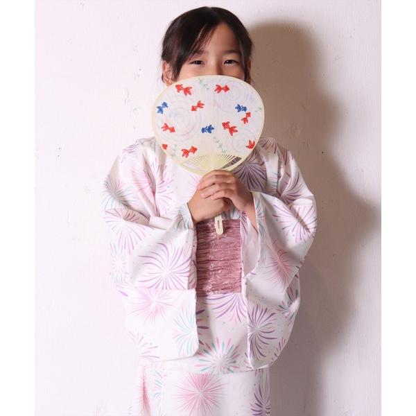 ZOZO問い合わせ番号:95611557ショップ:BAYBLO，ベイブロブランド:BAYBLO，ベイブロ商品名:(DV)キッズ【3点セット】2WAY セパレート 浴衣( 羽織り ＆ キャミソール ＆ 帯)カテゴリ:水着/着物・浴衣>浴...