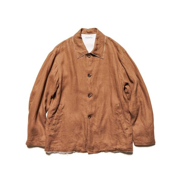 ZOZO問い合わせ番号:95611594ショップ:SOPH.，ソフブランド:uniform experiment，ユニフォームエクスペリメント商品名:BRUSHED LINEN CUT-OFF JACKETカテゴリ:ジャケット/アウター&g...