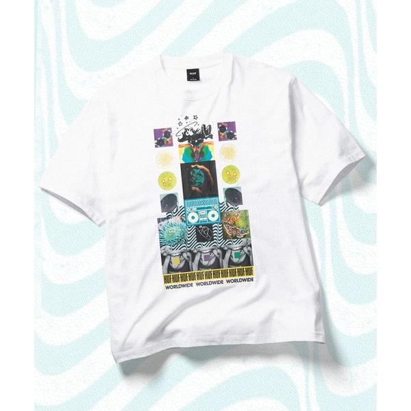 ZOZO問い合わせ番号:95611602ショップ:HUF，ハフブランド:HUF，ハフ商品名:NEW EXPERIENCES TEEカテゴリ:トップス>Tシャツ/カットソーブランド品番:25M_TS80248素材:コットン100%カラー...