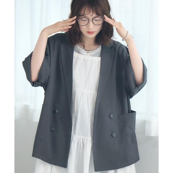 『セール実施中』ZOZO問い合わせ番号:95611786ショップ:RETRO GIRL，レトロガールブランド:RETRO GIRL，レトロガール商品名:【WEB限定】ダブルテーラード H/Sカテゴリ:ジャケット/アウター>テーラードジ...