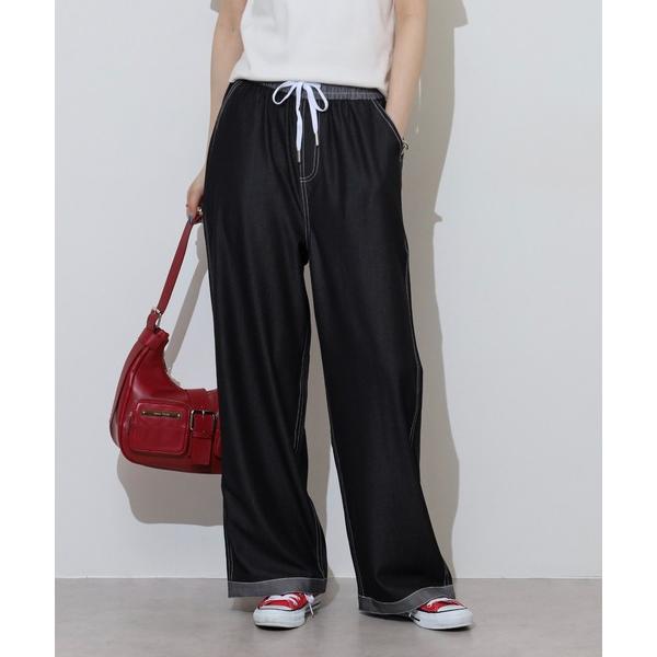 『タイムセール実施中』ZOZO問い合わせ番号:95611997ショップ:FUNALIVE，ファンアライブブランド:FUNALIVE，ファンアライブ商品名:je crois soi ストレッチ　デニム　ワイドパンツカテゴリ:パンツ>デニ...