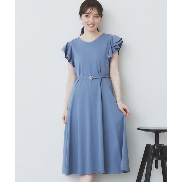 『セール実施中』ZOZO問い合わせ番号:95612166ショップ:index，インデックスブランド:index，インデックス商品名:《5色展開/S-LLサイズ》シルケットVネックフレアワンピース【接触冷感/UVケア/洗濯機洗い可】カテゴリ:...