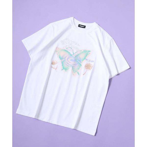『タイムセール実施中』ZOZO問い合わせ番号:95612274ショップ:FUNALIVE，ファンアライブブランド:NERDY，ノルディ，FUNALIVE，ファンアライブ商品名:ドリームライク バタフライ 半袖 Tシャツカテゴリ:トップス&g...